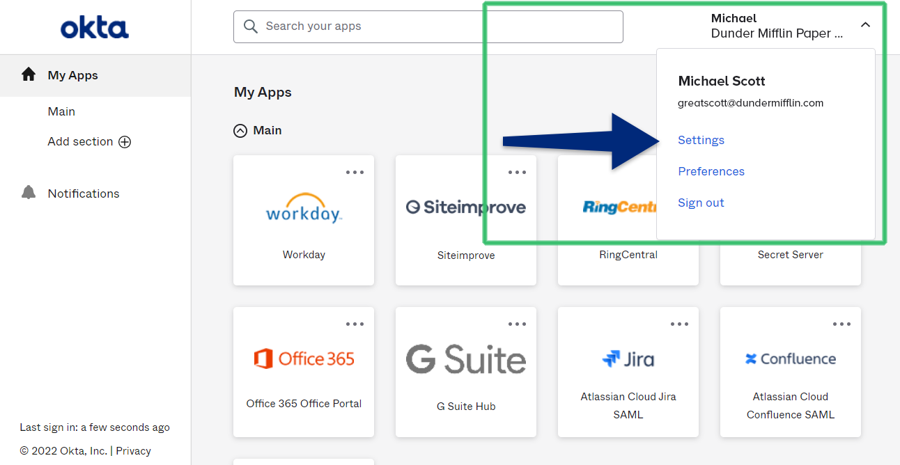 Setting Up Okta Verify – System Computing Services